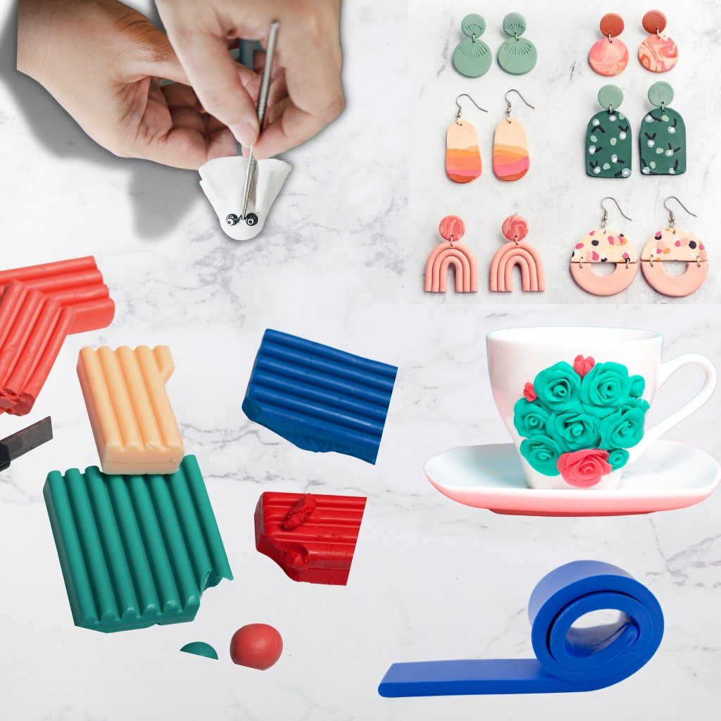 Polymer Clay for Jewellery Making ( Individual Colors ) - Oytra