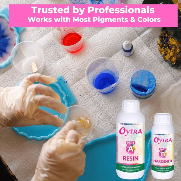 Art Resin in Wholesale 12kg Pack 2:1 Glossy Clear Transparent - Oytra