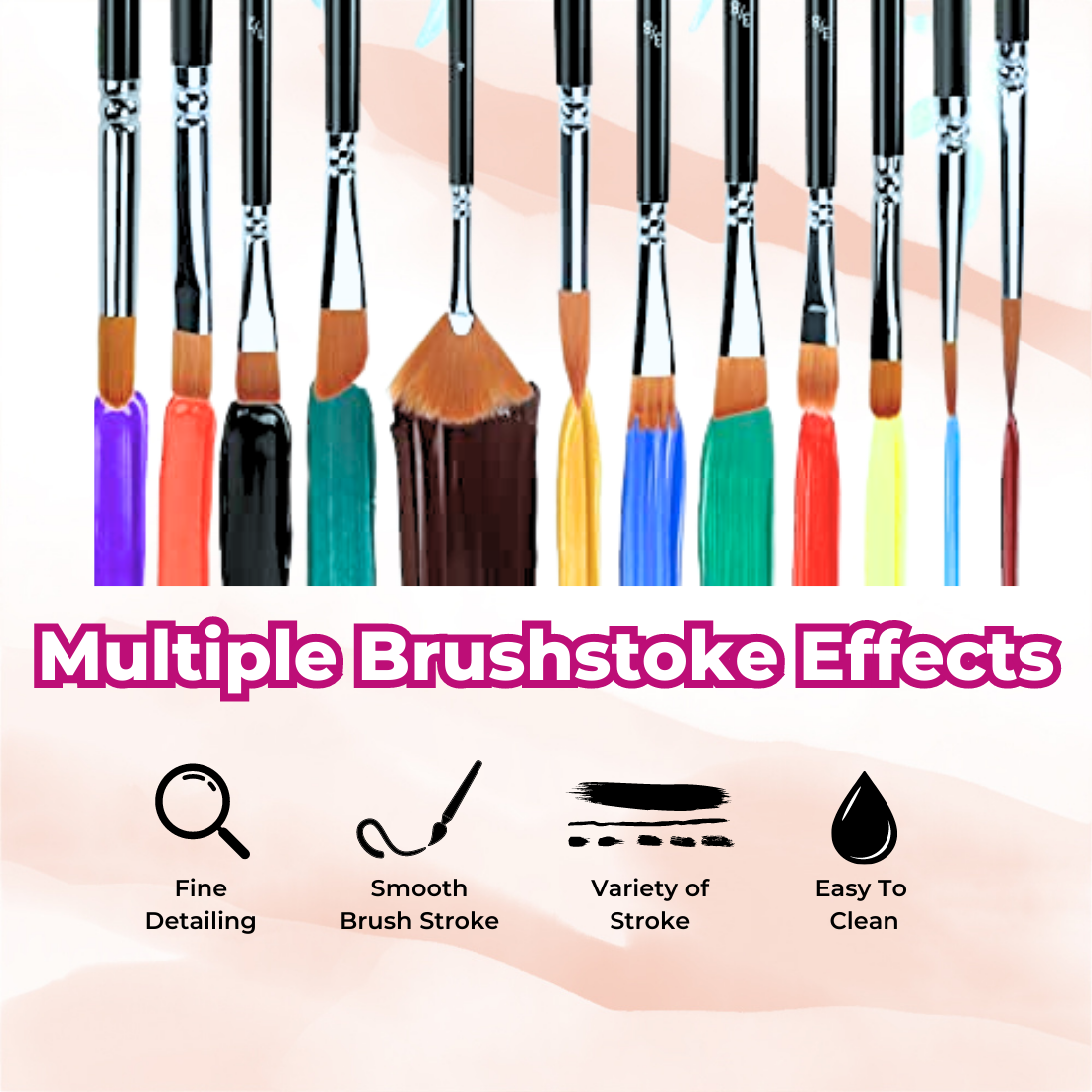 All in One Brushes Set of 16 - Oytra