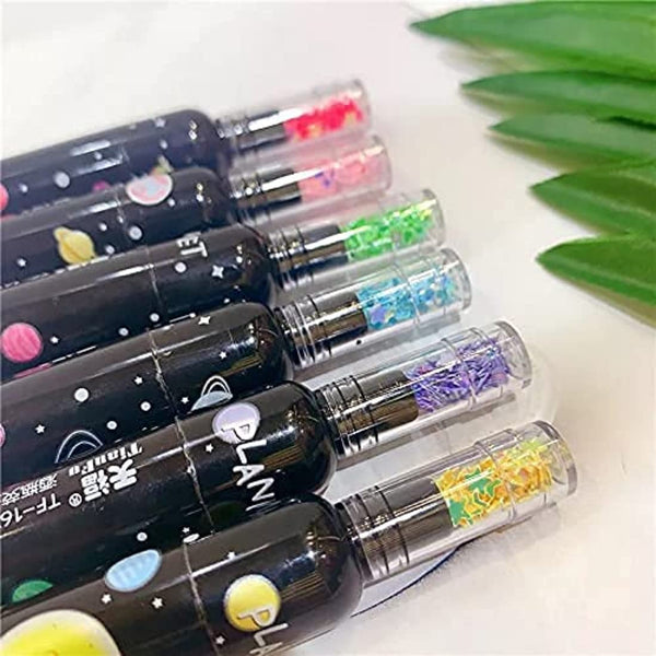 Space Theme Highlighters Marker Pens Stationery - Oytra