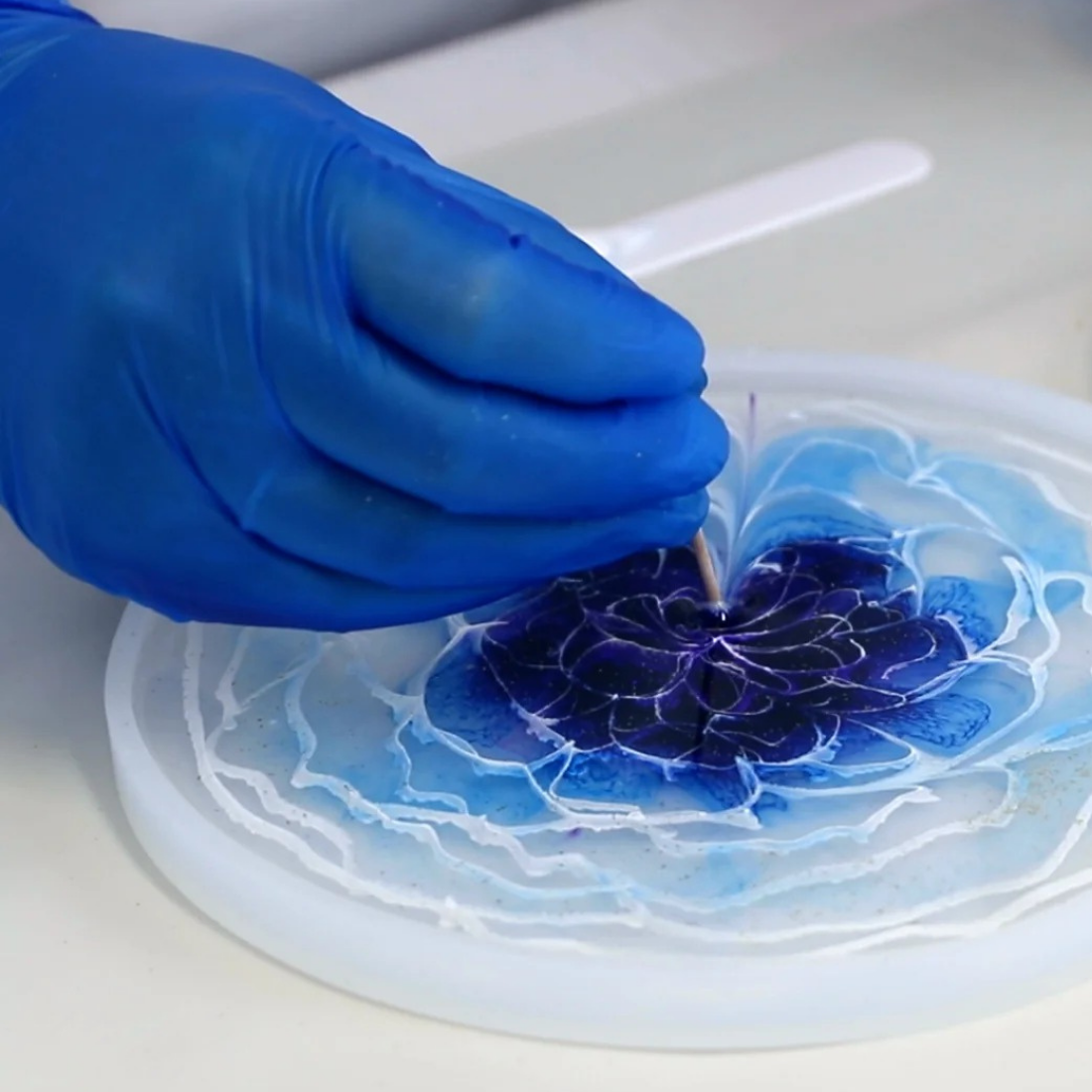 Resin Coaster Kit with Mould Pigment & Flakes - Oytra